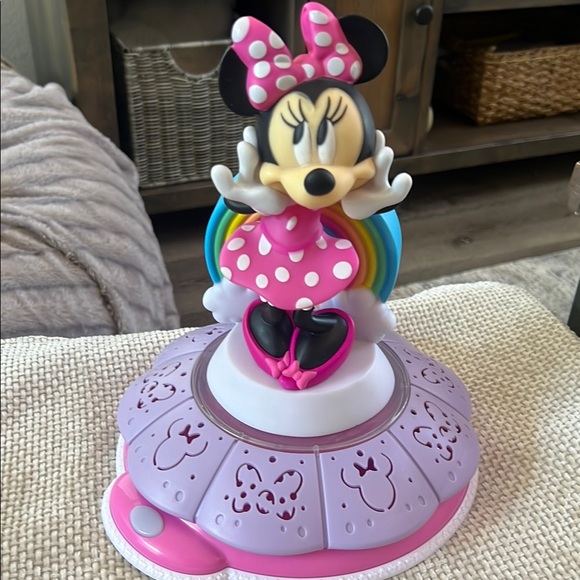Disney | Toys | Disney Minnie Mouse Doll Pink And Purple Collectible ...